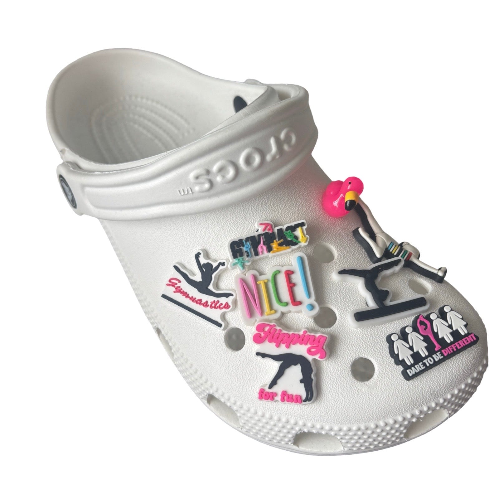 Gymnastics Croc Shoe Charms
